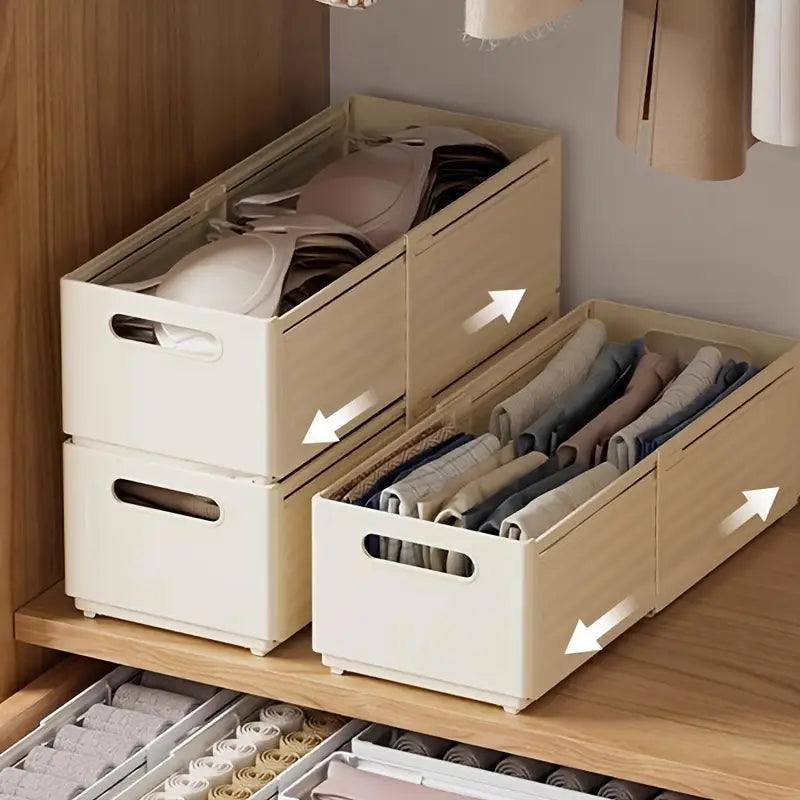 Sliding Stackable Storage Drawers – Momayaz