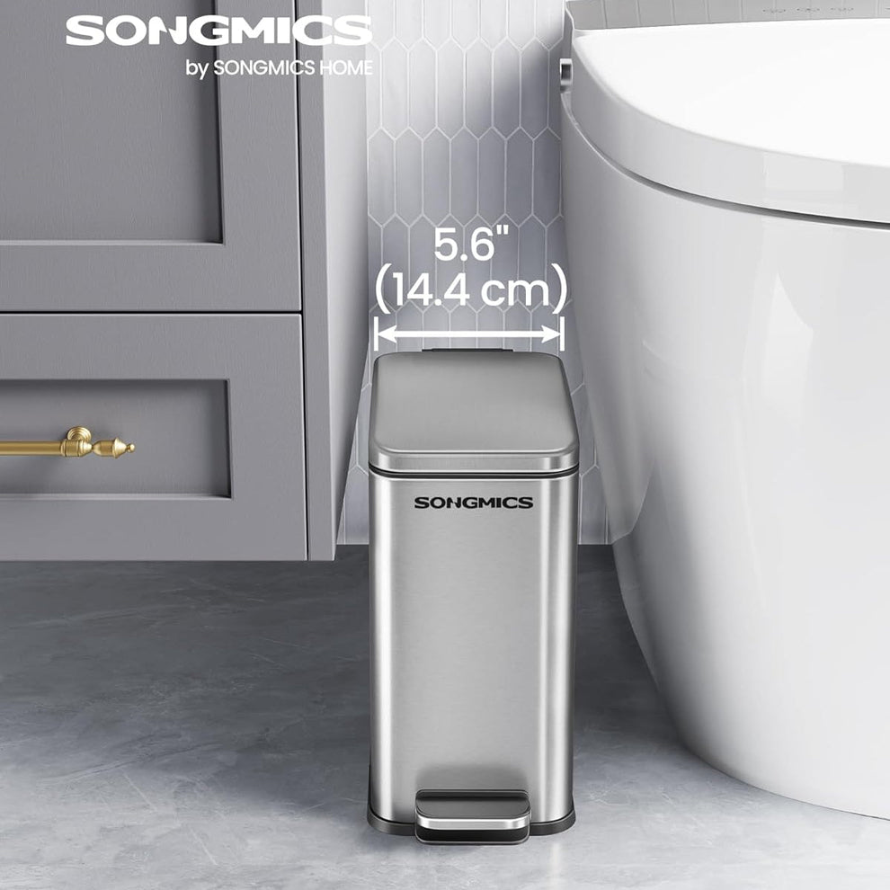 SONGMICS Bathroom Trash Can LTB560E05 – Momayaz