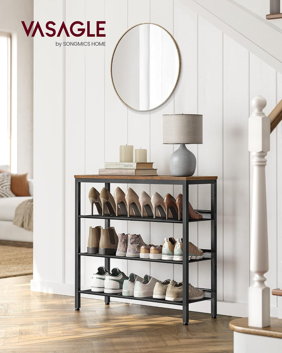 VASAGLE Shoe Rack LBS040B01 – Momayaz